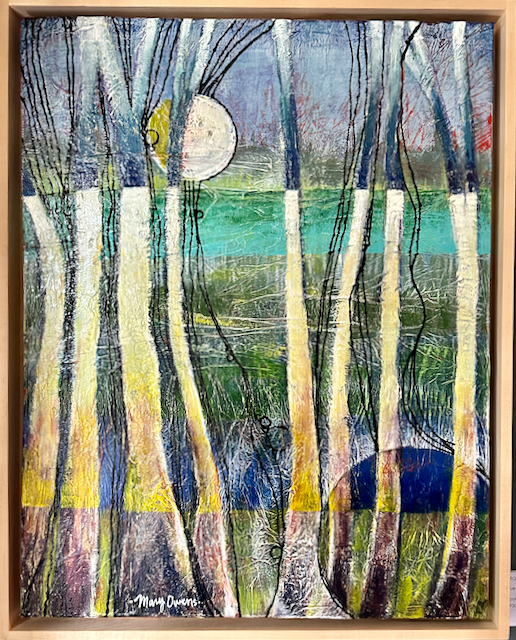 Mary Owens Paintings & Collages | Shop 220 Fine Art Gallery